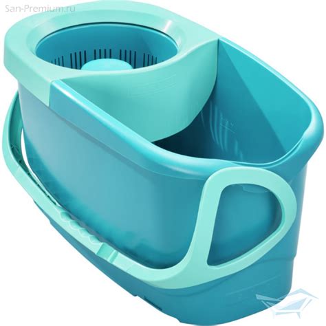 Набор для мытья полов Leifheit Clean Twist Disc Mop Ergo, швабра, ведро ...