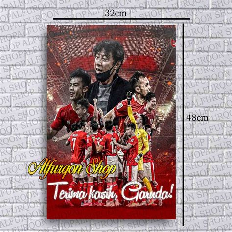 Poster Timnas Indonesia Poster Liga Indonesia Pssi Hiasan Dinding