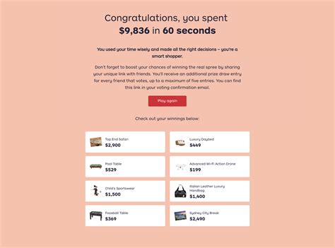 60 Second Shopping Spree Australia Post — Lou Egan Creative
