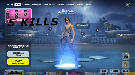 Fortnite Solo Ranked Unreal Lobby Youtube