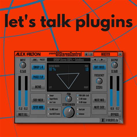 Lets Talk Plugins One Plugin A Day 🌠todays Plugin A1stereocontrol By Alex Hilton🌠 R