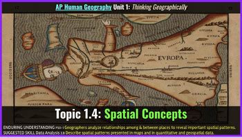 AP Human Geography Topic 1 4 Spatial Concepts Presentation And Lecture