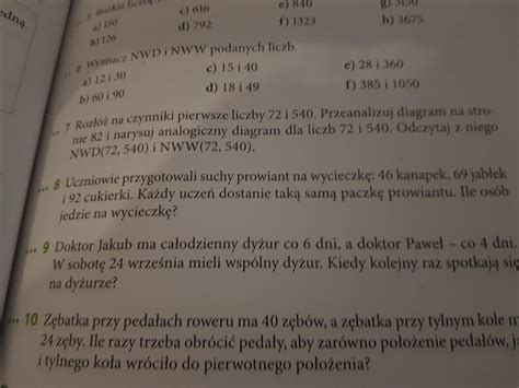 Zadanie 8 str 83 Z WJAŚNIENIEM Matematyka z kluczem podr część 1