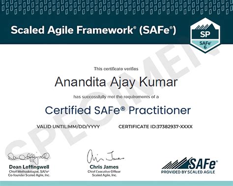 SAFe For Team Agilemania Agilemania