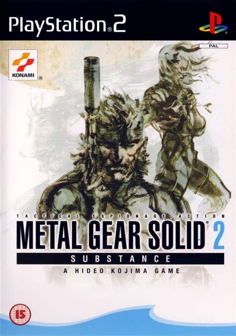 Game Metal Gear Solid 2 Substance Playstation 2 2002 Konami Oc