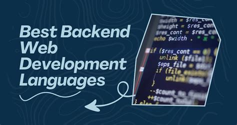 Which Is The Best Backend Web Development Languages