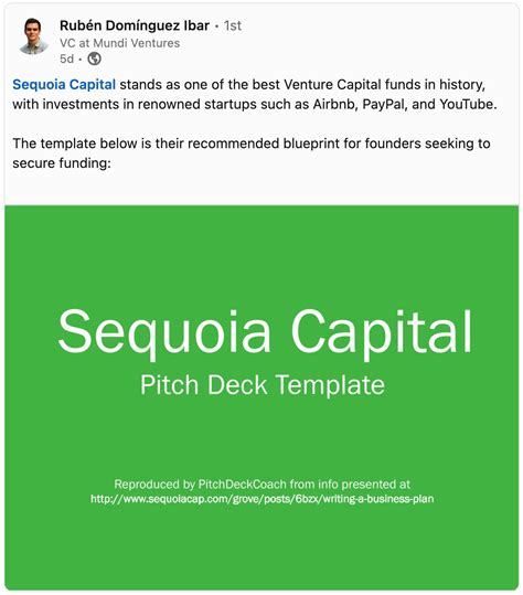 My 5 Billion Pitch Deck Story Template
