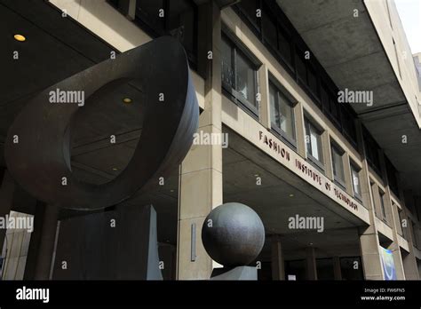 Exterior View Of Fashion Institute Of Technology Manhattan New York