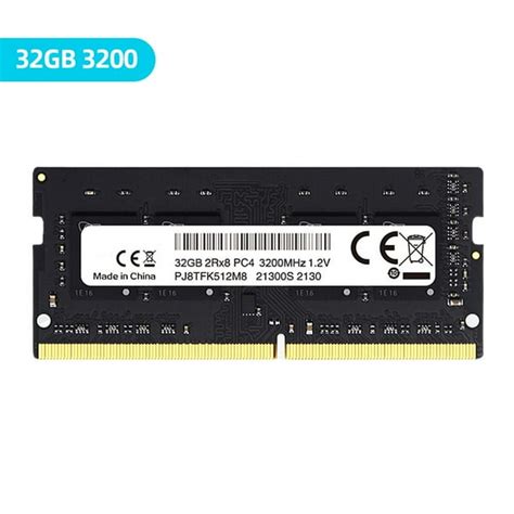 Ram 288 Pin Ddr4 Memoria 3200mhz 32gb Para Computadora Portátil 32gb 3200mhz Kuymtek Bodega