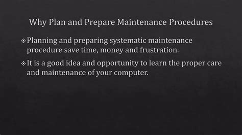 Maintaining And Repairing Computer Systems And Networkspptx