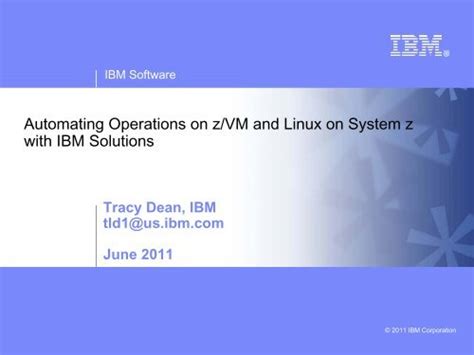 Console Z VM IBM