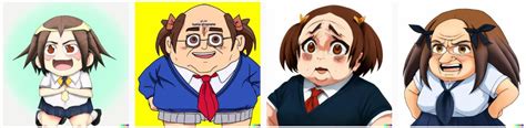Danny Devito As An Anime Girl Rweirddalle