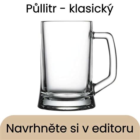 Navrhněte Si Originální Půllitr Pomocí Našeho Editoru Tvůjkorbel