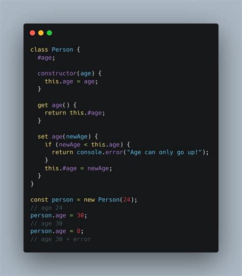 Michael Copeland On Linkedin Javascript Oop Class Getters Setters