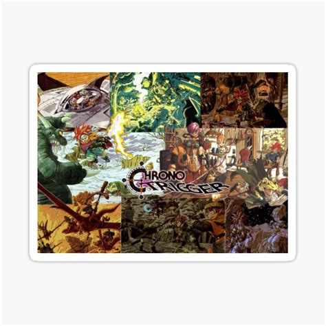 Chrono Trigger Sticker By Jorgevval Redbubble