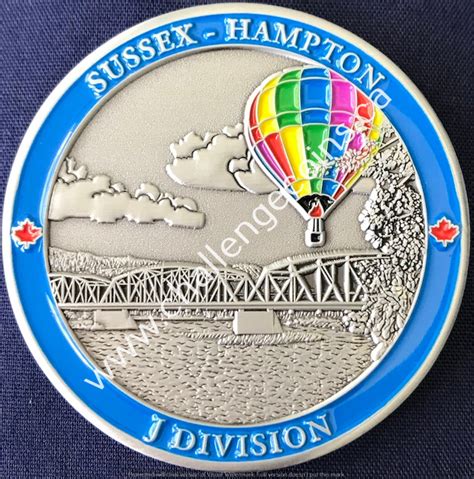 Rcmp J Division Sussex Hampton Detachment Challengecoins Ca