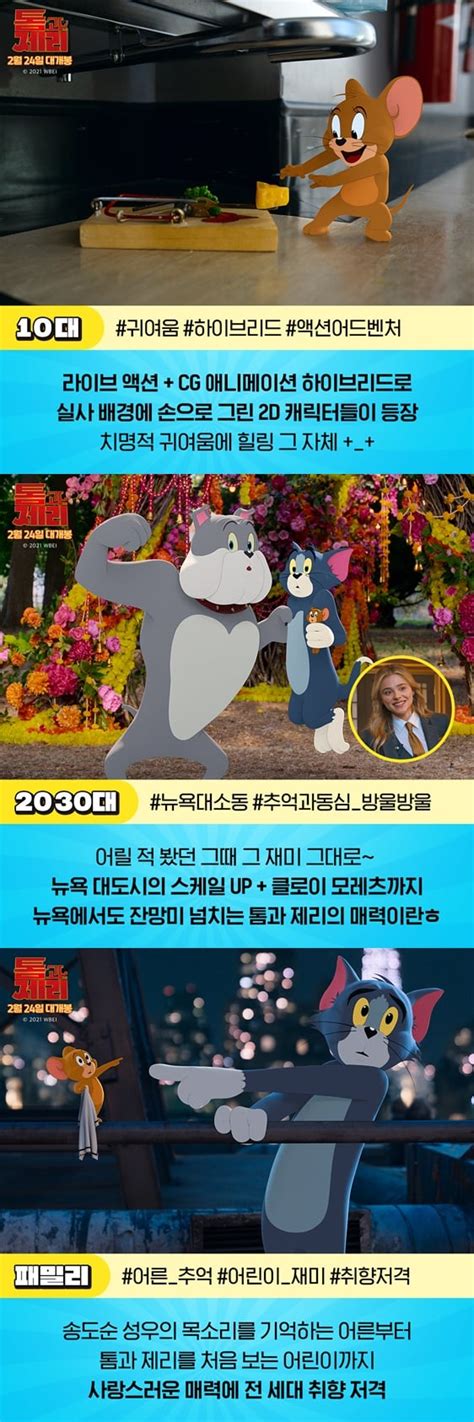 톰과제리 전세대 취향저격 추천 포인트 스타뉴스