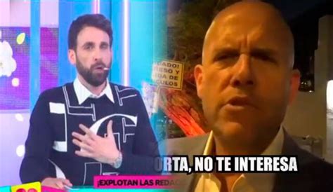 Rodrigo González Pone En Su Sitio A Gian Marco Tras Altercado Con