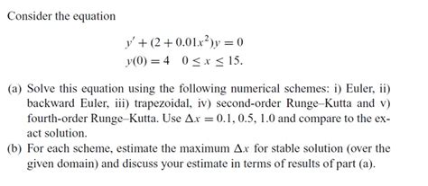 Solved Fundamentals Of Computer Fluid Dynamics Chegg