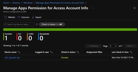 Manage Apps Access Permission For Account Info Using Intune Htmd Blog