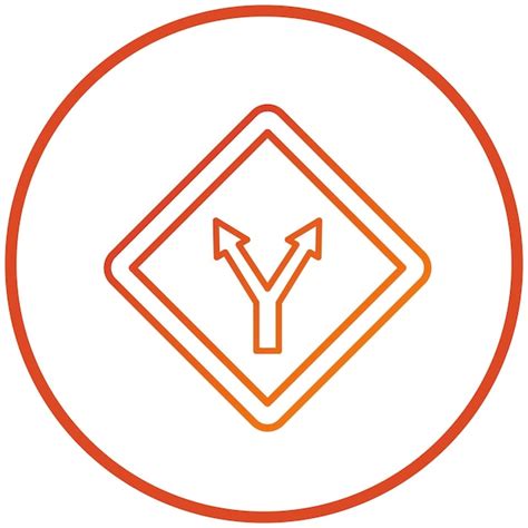 Premium Vector Vector Design Y Intersection Icon Style