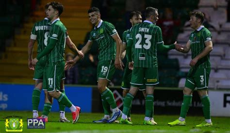 Yeovil Town Football Club Match Report Yeovil Town 2 0 Dover Athletic