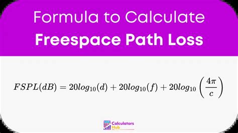 Freespace Path Loss Calculator Online