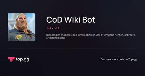 Add Cod Wiki Bot Discord Bot The 1 Discord Bot And Discord App List Add Cod Wiki Bot Discord Bot The 1 Discord Bot And Discord App List