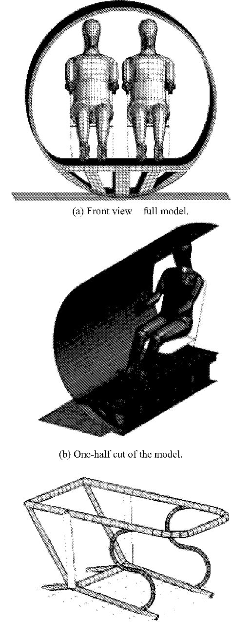 Figure 5 From Impact Testing And Simulation Of A Crashworthy Composite Fuselage Section With