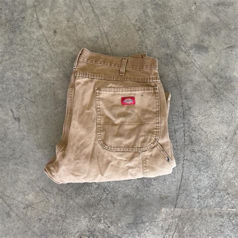 Vintage Tan Dickies Carpenter Pants Size Depop