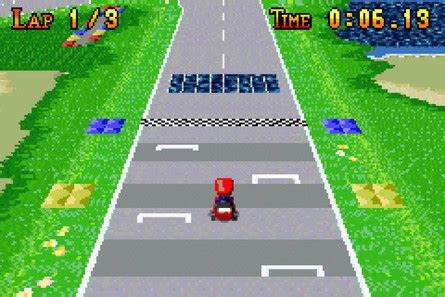 Mario Kart Xxl Tech Demo In Dito En Game Boy Advance Surfaces Online