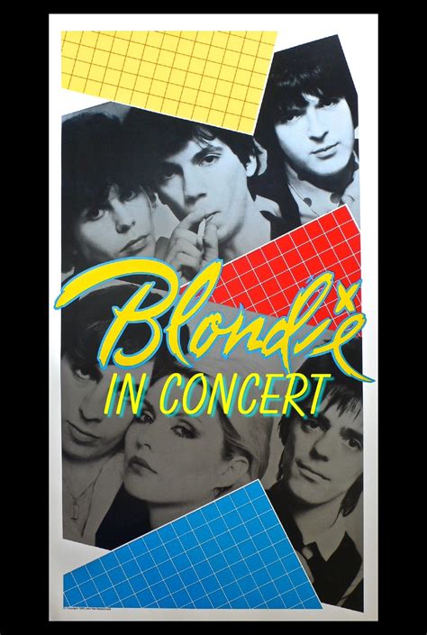 Blondie In Concert 1979 The Poster Database Tpdb