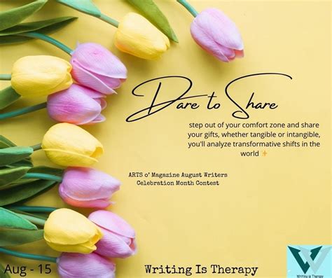 Dare To Share 🎁 Arts O Magazine August Writers By Saima Saleem