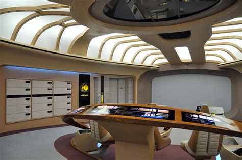 Star Trek Prop Costume Auction Authority The Star Trek TNG Bridge
