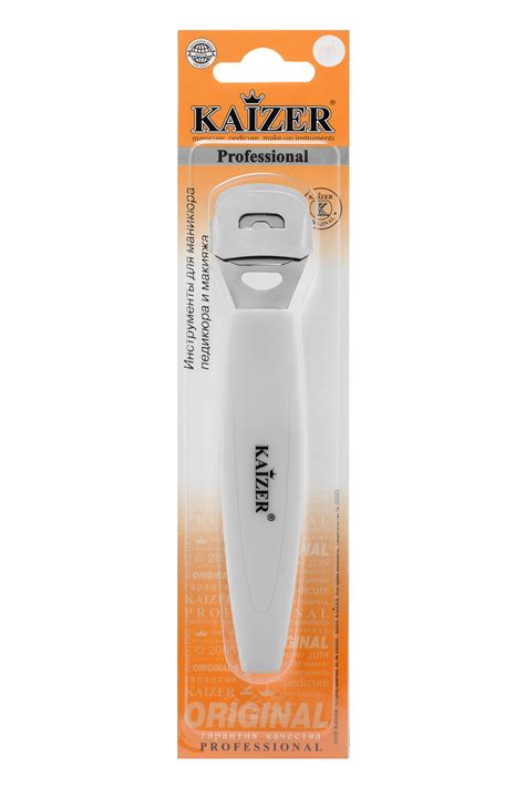 Резак для пяток Kaizer, белый - купить в интернет-магазине Novex