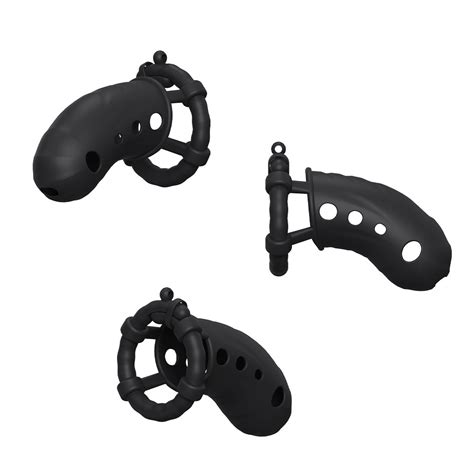 Upgraded Silicone Chastity Cage Chastity Devices