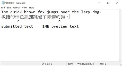 Python How To Configure The Font Used To Render Ime Preview Text In Tkinter Text Input