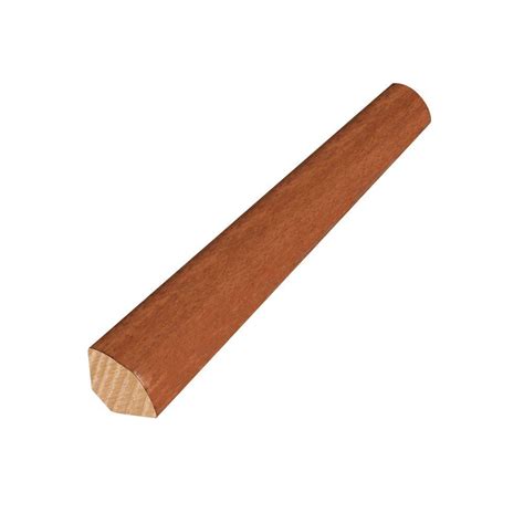 Mohawk Oak Gunstock 3 4 In Wide X 84 In Length Quarter Round Molding