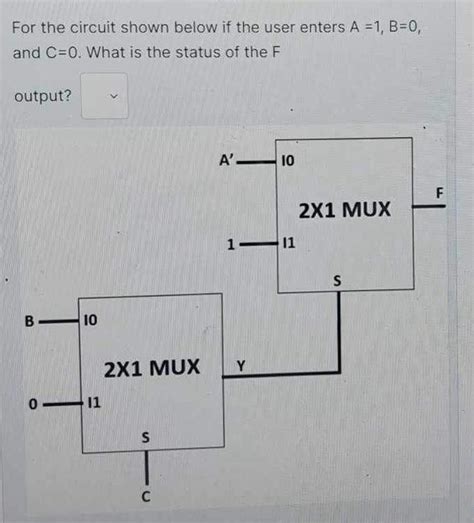 Solved For The Circuit Shown Below If The User Enters