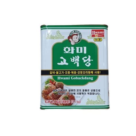 화미 고백당 이온물엿 14kg 1개 가격 변동 추적 그래프 역대가