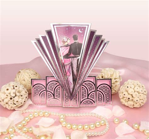 Card Created Using Hunkydory Crafts Decadent Days Collection Art Deco