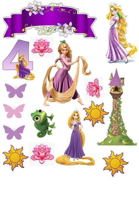 Pin By Patricia Guilarte Rodriguez On Ta Rapunzel Cake Topper