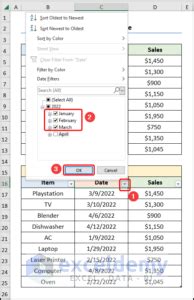 How To Pull Data From A Date Range In Excel 7 Handy Ways