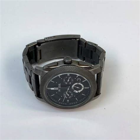Buy The Designer Fossil Fs 4662 Chronograph Smoke Stainless Steel