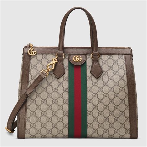 GG Supreme Ophidia Medium Tote Bag GUCCI TH