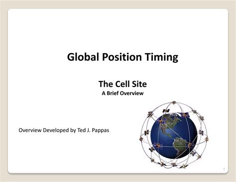 Gps Timing The Cell Site Ppt
