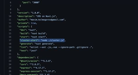Как запустить Nuxtjs на Nodejs кластерах