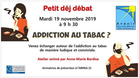 Laddiction Au Tabac 19 Novembre 2019