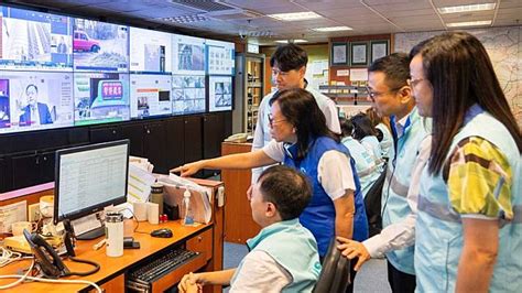 渠務署署長彭雅妮視察高風險沿岸低窪地區 商台新聞 Line Today