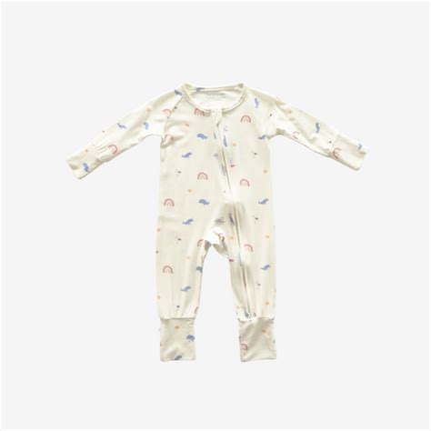 Easyzip Premium Bamboo Sleepsuit Regular Fit Whale The Green Edit